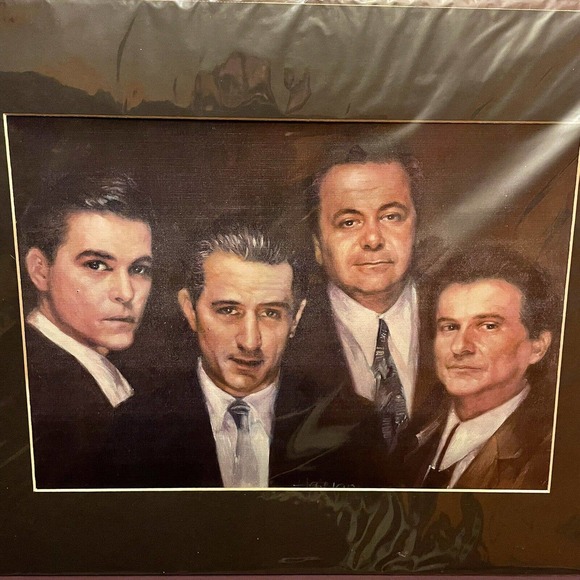 Haiyan | Art | Haiyan Mobster Gangster Movie Art Print Set Portraits Of ...